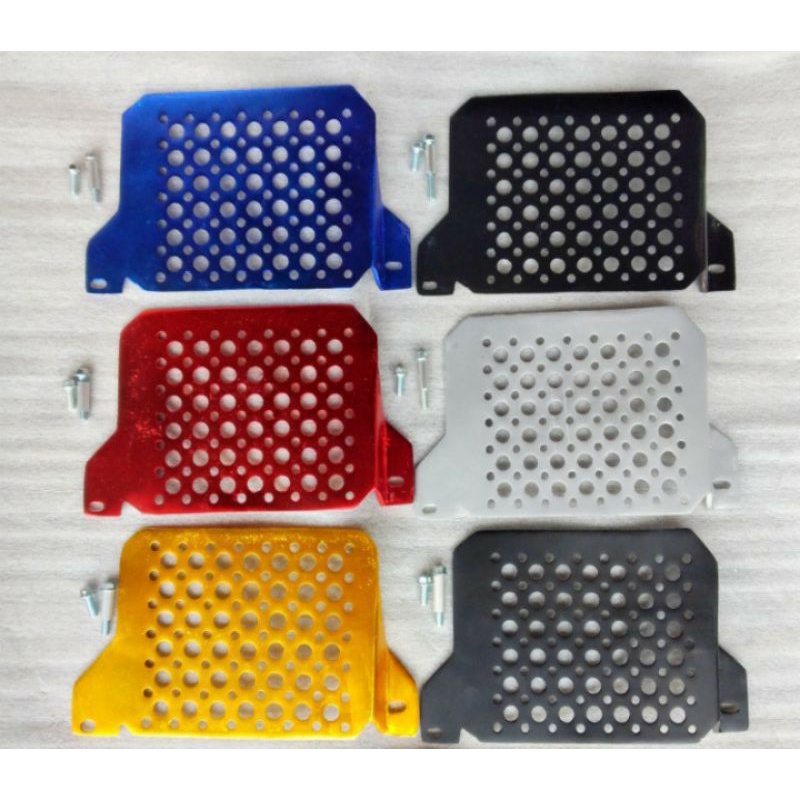 Jual TUTUP COVER RADIATOR CNC NMAX LEXI AEROX ALUMINIUM PLUS BAUT ...