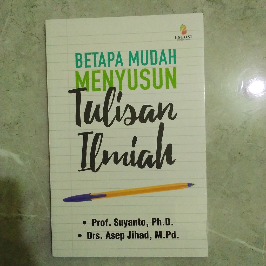 Jual Buku Betapa Mudah Menyusun Tulisan Ilmiah (Original) | Shopee ...