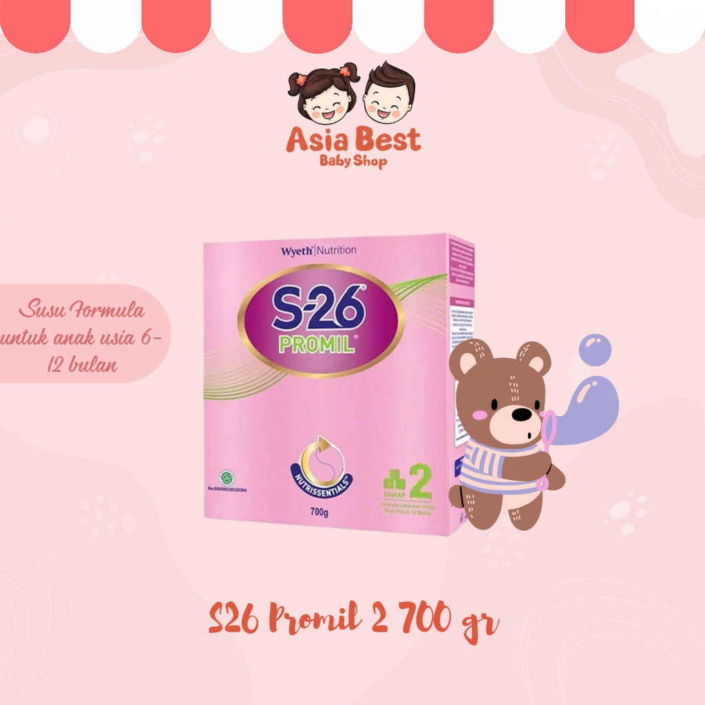 Jual S26 Promil 2 700 gr-Susu formula untuk usia 6-12 bulan | Shopee ...