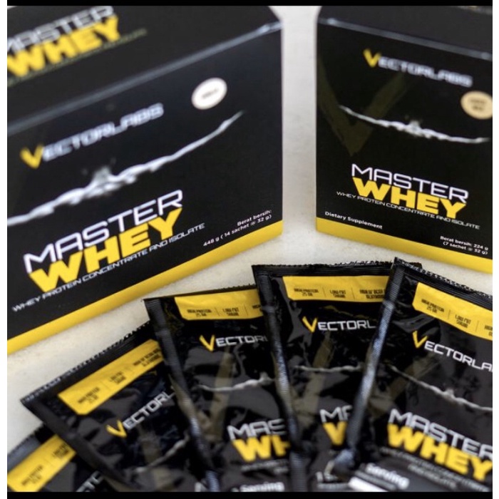 Jual 14 SACHET WHEY PROTEIN FITNESS SUPLEMEN SUSU GYM BCAA NOT BYO EVO ...