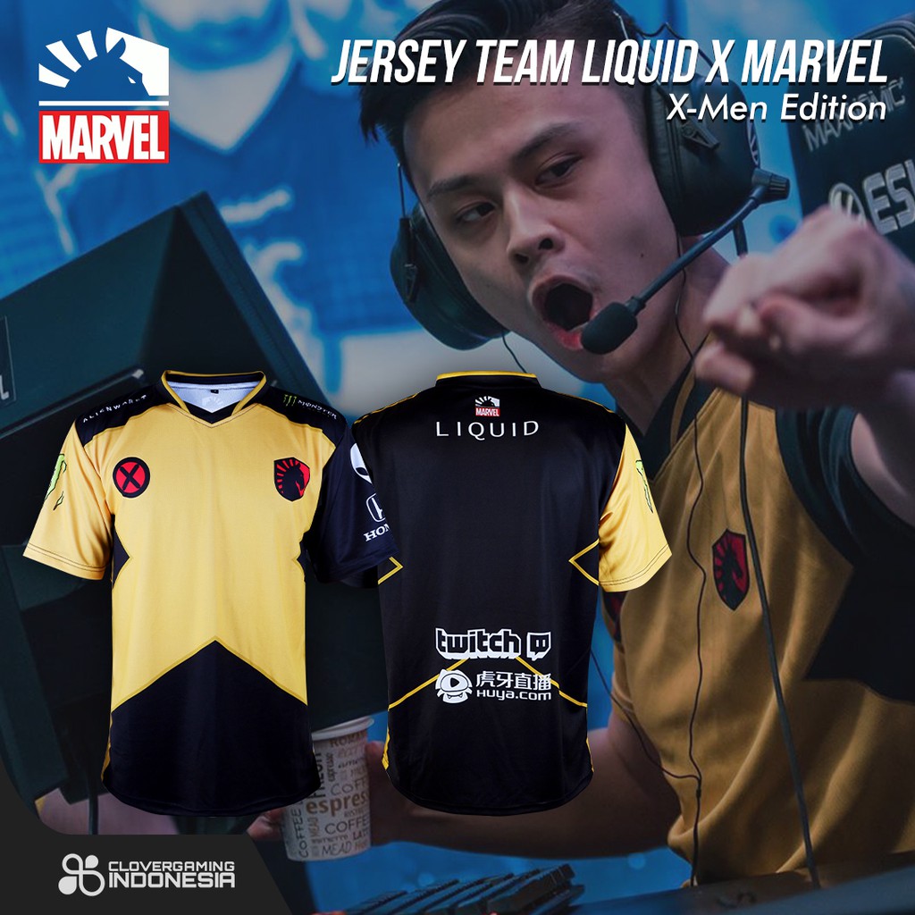 Jual Jersey Team Liquid x Marvel X-Men - Marvel Heroes Avengers ...