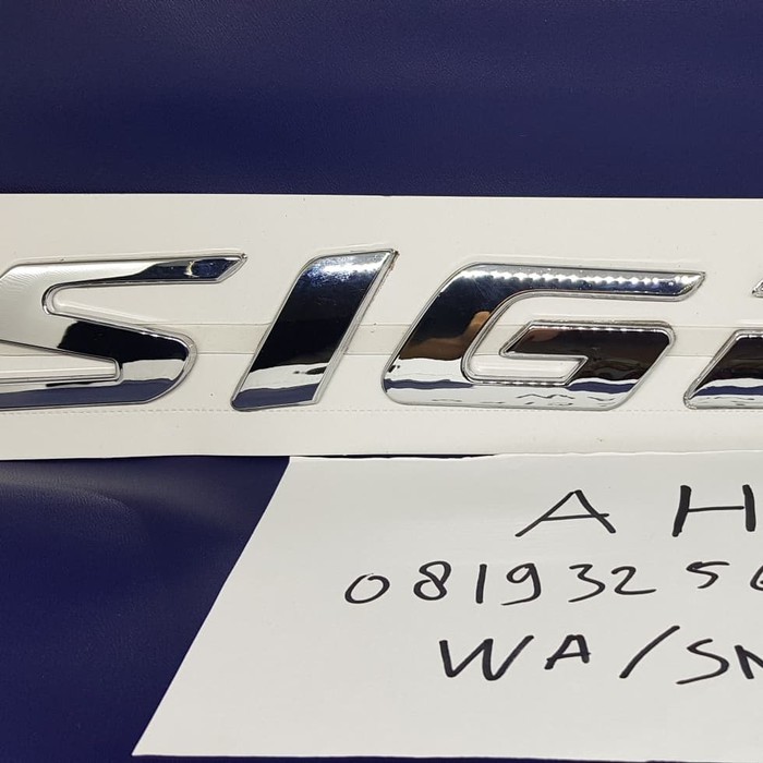 Jual Engine Hood Emblem Sigra/ Logo Sigra/Logo Kap Mesin Sigra | Shopee ...