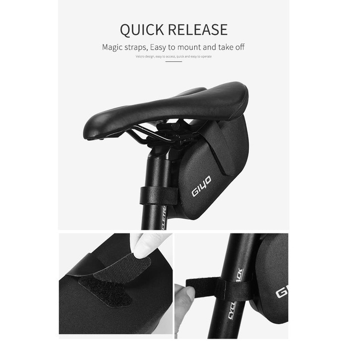 Jual sepeda-tas- giyo mini road bike aero rear bag tas sepeda tas sadel ...
