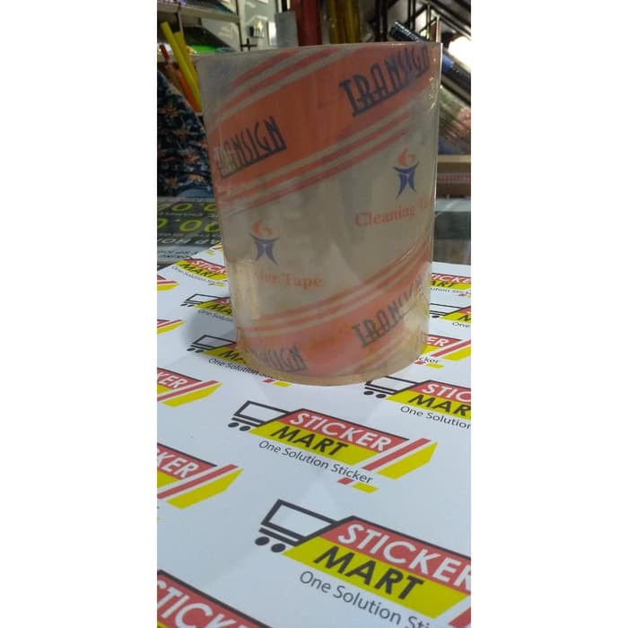 Jual Sticker Masking Tape Transign lebar 15cm laminasi utk cutting ...