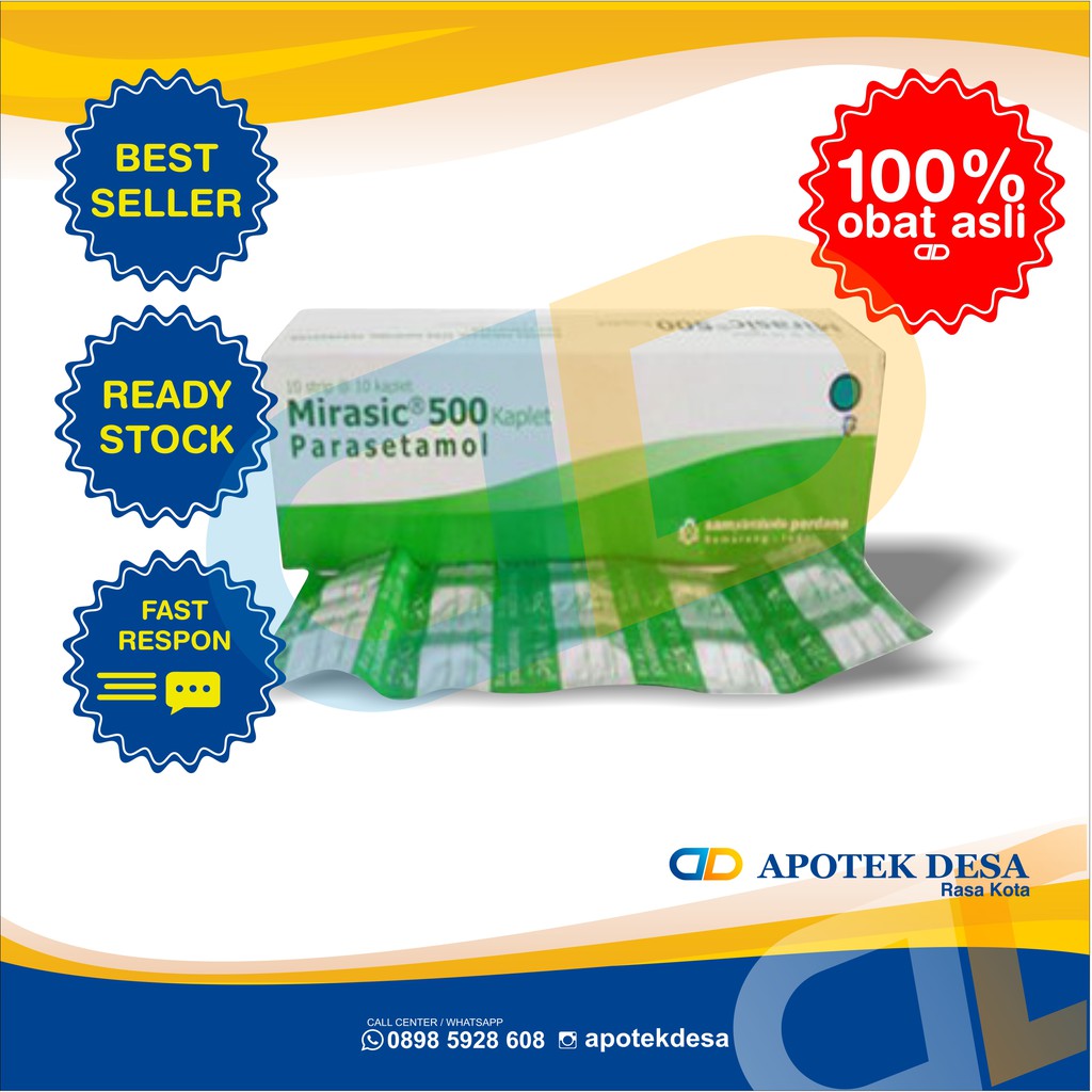 Jual MIRASIC UNTUK MERINGANKAN RASA SAKIT GIGI, SAKIT KEPALA, DAN ...