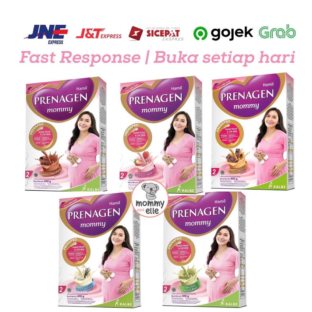 Jual Prenagen Mommy 400 gram Chocolate Vanilla Strawberry Mocha Mung Bean | Shopee Indonesia