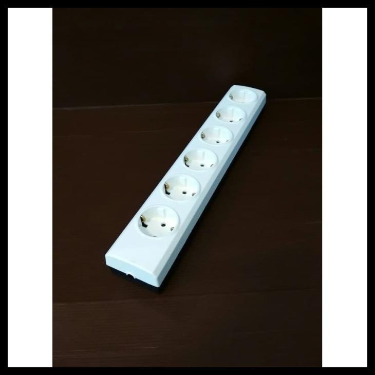 Jual Ob Stop Kontak Arde Broco 6 Lubang 16A I Colokan Broko Isi 6 Lb ...