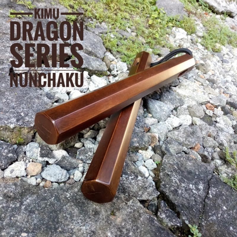 Jual KIMU Dark Dragon Nunchaku - Double Stick Kayu Bengkirai / Ruyung ...