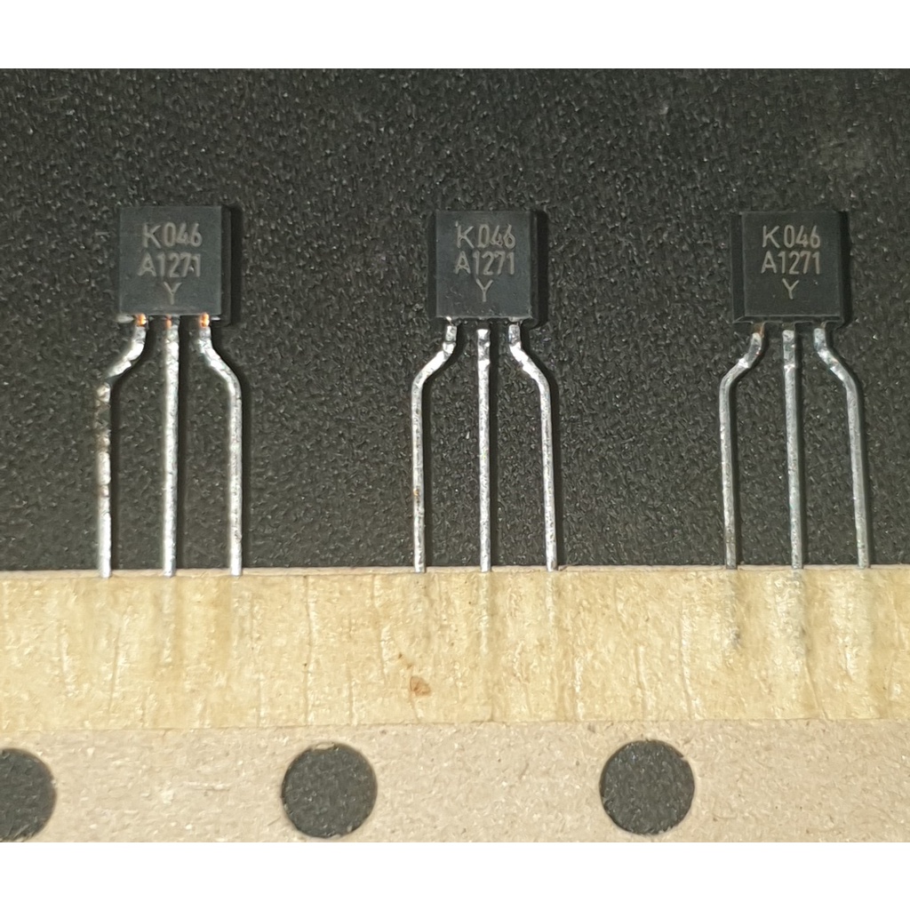 Jual Transistor A1271 PNP Silicon 30V 0.8A TO-92 Audio Frquency Outpt ...