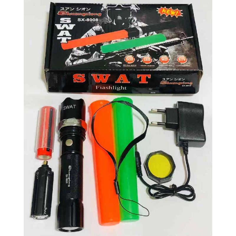 Jual SENTER POLICE SWAT LALIN 2 CONE LAMPU JALAN LALU LINTAS | Shopee ...