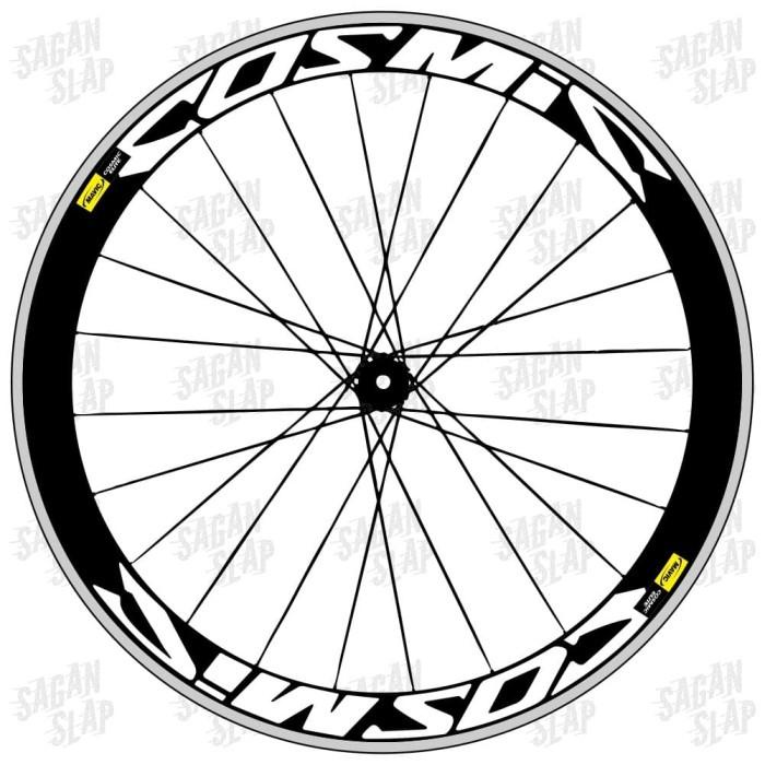 Jual Stiker Decal Rims Mavic Cosmic Lebar Sticker 4 Cm Rim 700C 025 ...