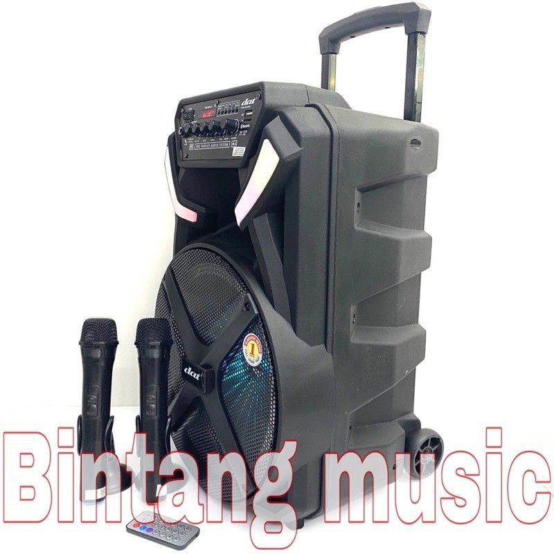 Jual Speaker portable DAT DT 1210FT X2 original dat dt 1210ft x2 ...