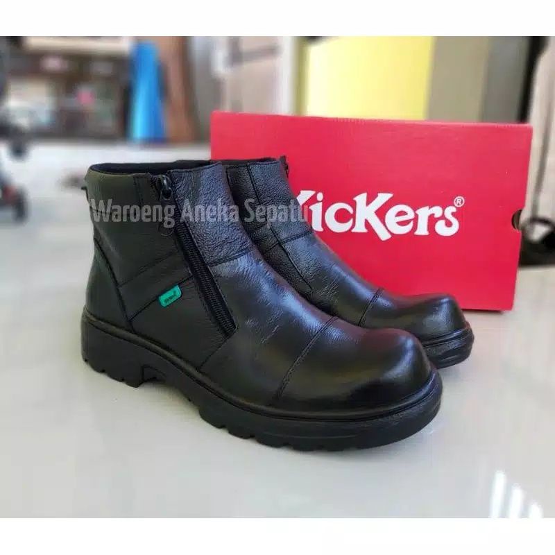 Jual Sepatu Septi Saveti Safety Boot King Shoes SKN Ujung Besi Kulit ...
