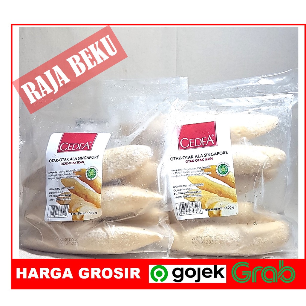 Jual FISH CAKE BEKU, OTAK-OTAK IKAN , CEDEA FISH CAKE 500gr dan 1kg ...