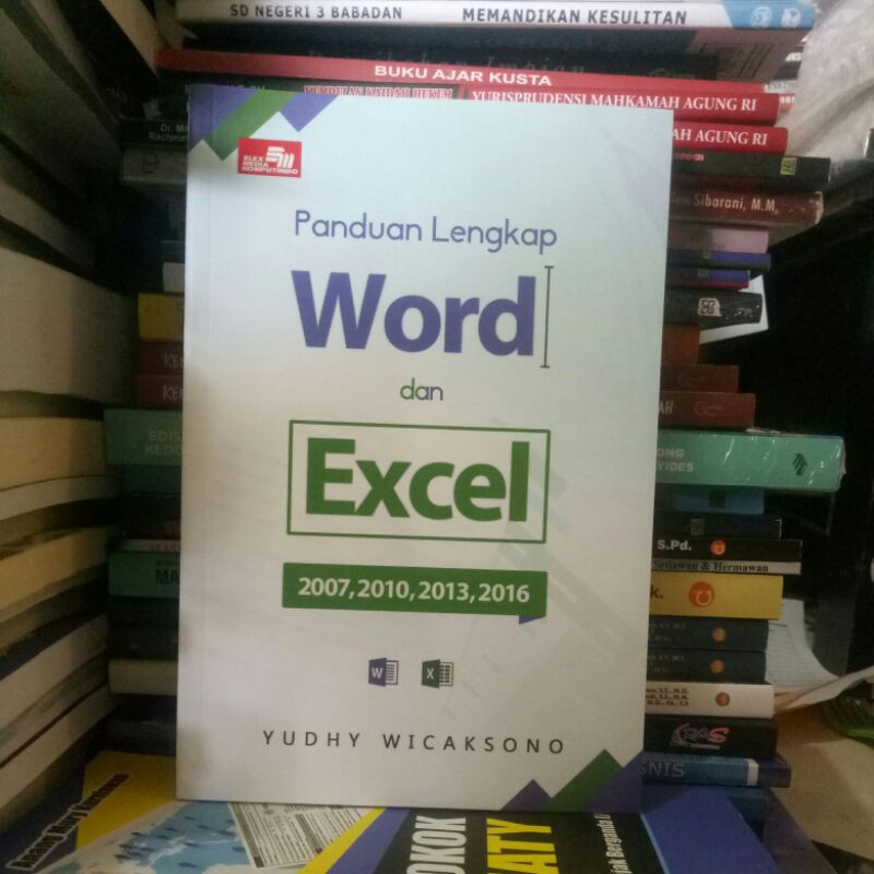 Jual original buku panduan lengkap word dan Excel 2007,2010,2013,2016 | Shopee Indonesia