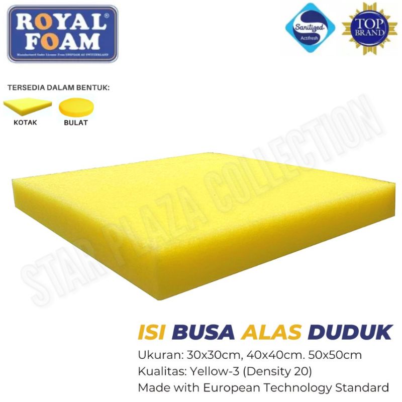 Jual Busa Yellow Refill Bantal Alas Duduk Spon Alas Lesehan Lantai Jok ...