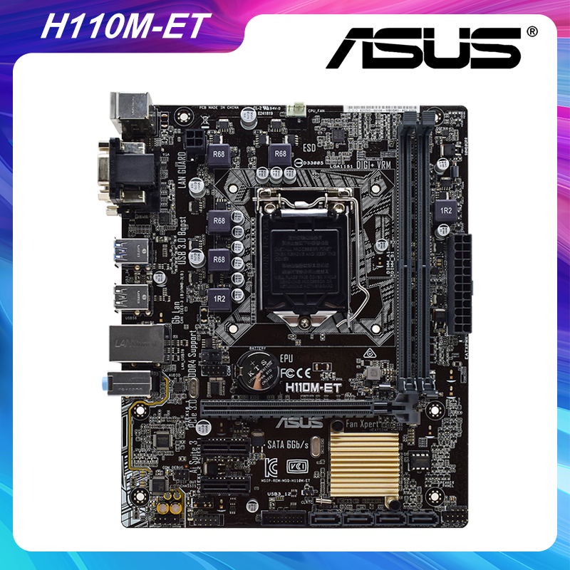Jual PREORDER ASUS H110M-ET 1151 Motherboard Motherboard DDR4 Intel ...