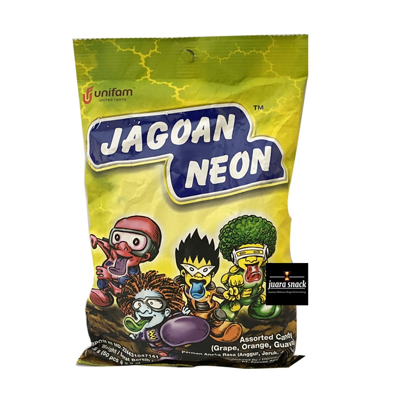 Jual Permen Jagoan Neon Isi 50pcs 2.8gr | Shopee Indonesia