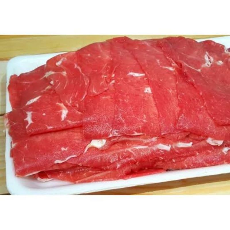 Jual BEEF SLICE NON FAT (TANPA LEMAK) 500 GRAM (HALAL) | Shopee Indonesia