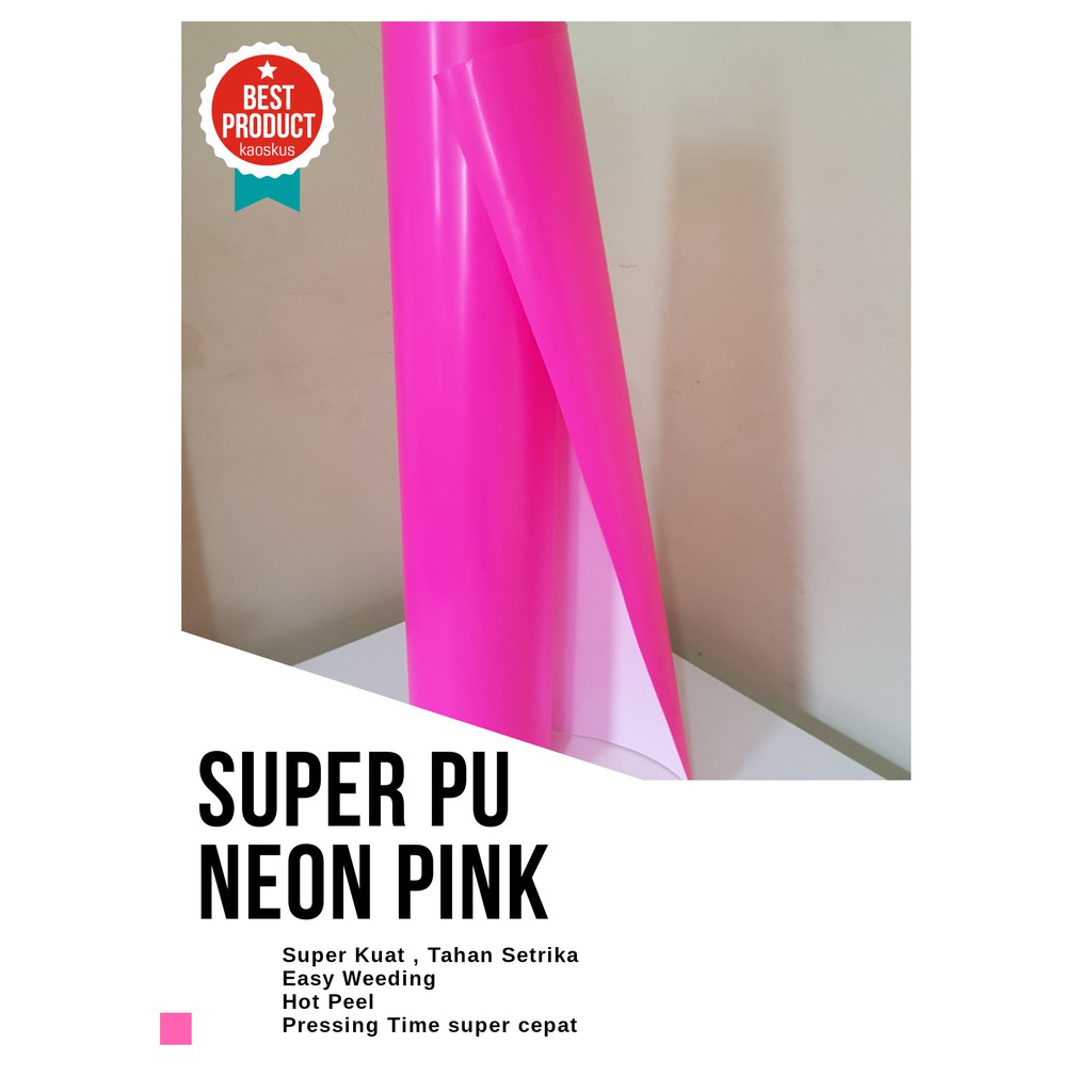 Jual Super PU polyflex / poliflex / vinyl FREE CUTTING - Neon Color ...