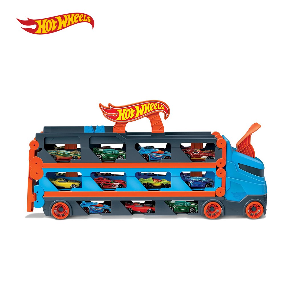 Jual Hot Wheels Speedway Hauler - Mainan Trek Mobil Balap | Shopee ...