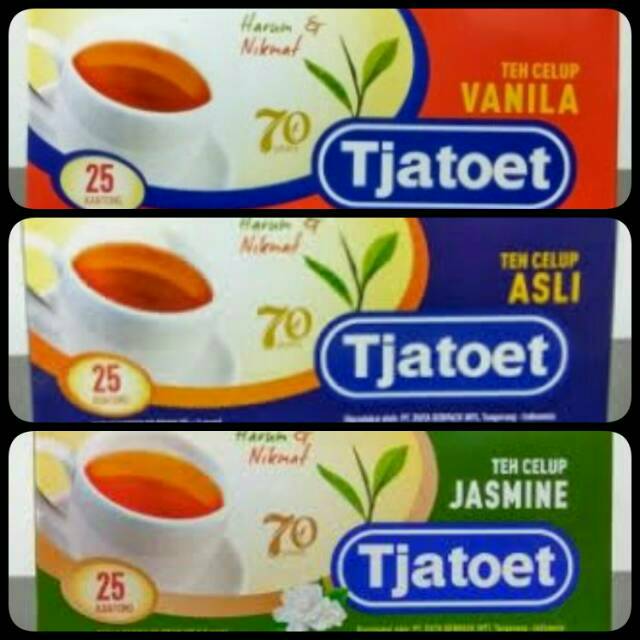 Jual Teh Celup Tjatoet Teh Poci Teh Sosro teh Sariwangi teh Jasmine Teh ...