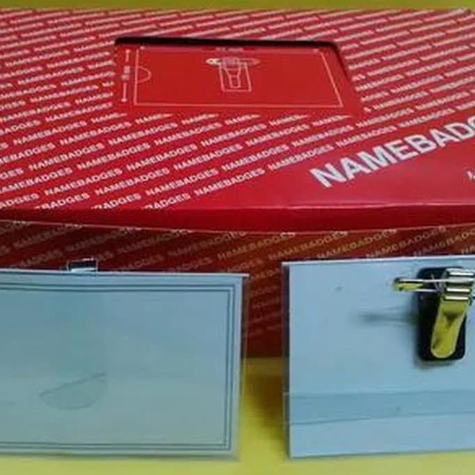 Jual Office & Stationery | Document Organizer | Name Tag Jepit Peniti ...