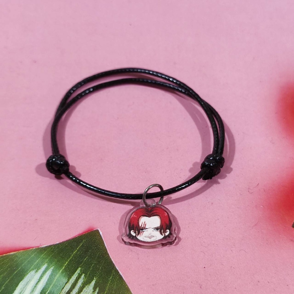 Jual Bracelet Anime One Piece - Gelang Tali Single Charm - versi kaitan ...