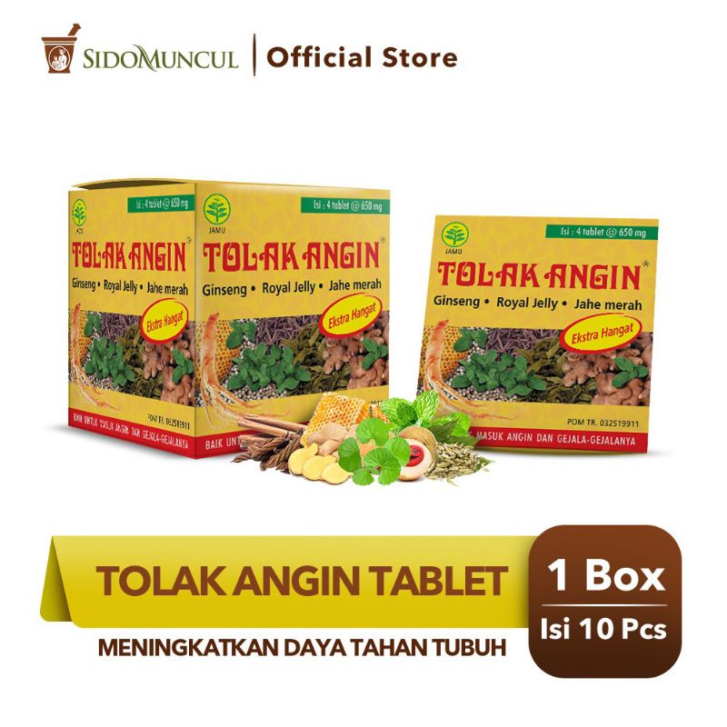 Jual Tolak Angin TABLET Isi 12 strip | Shopee Indonesia