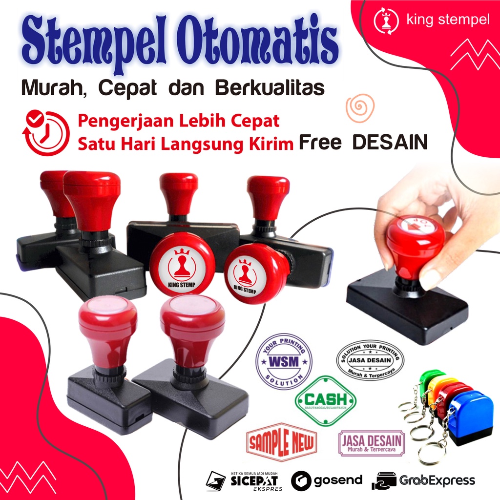 Jual Stempel, Stempel Logo, Stempel lunas, stempel nama, stempel tanda tangan, Stempel otomatis ...