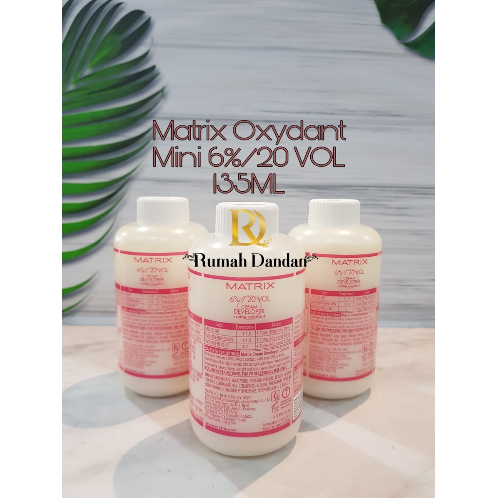 Jual Matrix Oxydant Mini 6% / 20 VOL 135ML | Shopee Indonesia