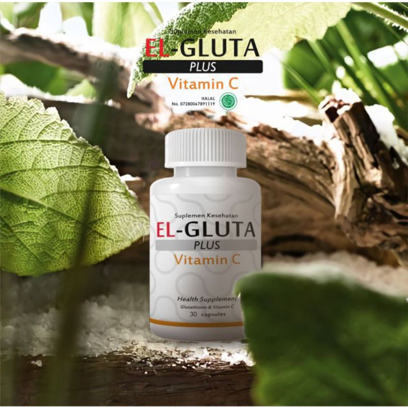 Jual EL Gluta Plus Vitamin C,Antioksidan,mencearahkan kulit Health ...