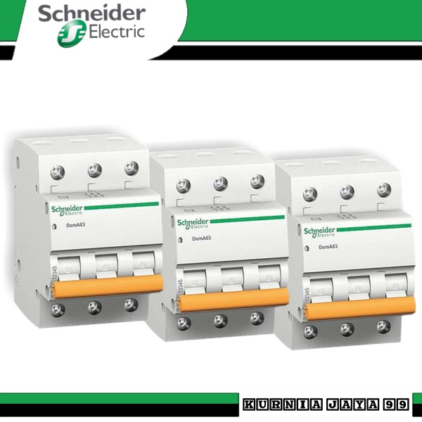 Jual Schneider Electric NEW DOMAE MCB 6A DAN 16A 3P - DOMF01316 | Shopee Indonesia