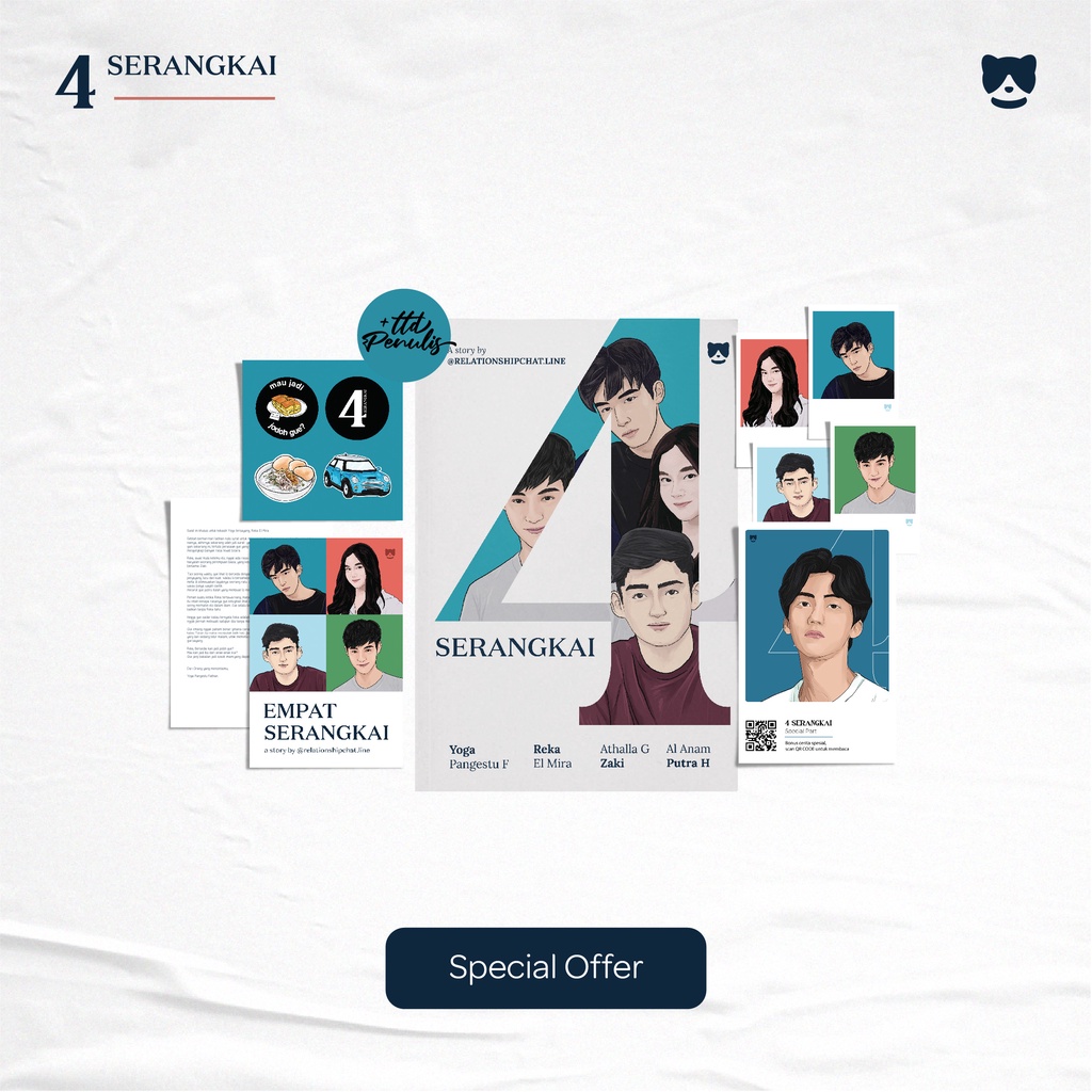 Jual Novel 4 Serangkai / Empat Serangkai - Relationshipchat.line ...
