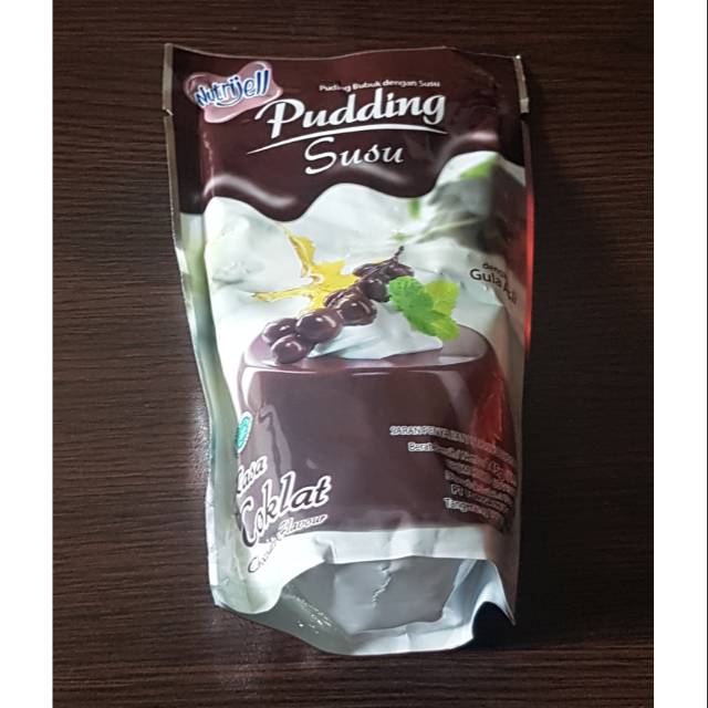 Jual Pudding Susu Bubuk Cokelat Nutrijell 145g | Shopee Indonesia