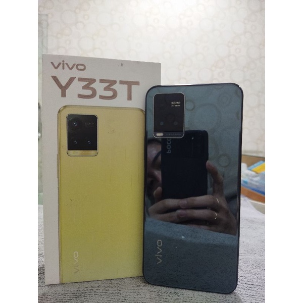 Jual vivo y33T 8/128 second fullset | Shopee Indonesia