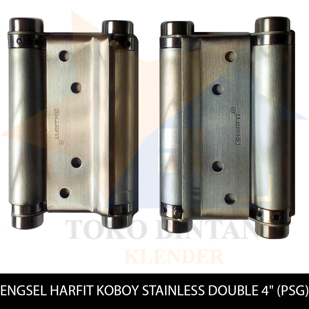 Jual Engsel Harfit Koboy Stainless Double 4" (PSG) | Shopee Indonesia