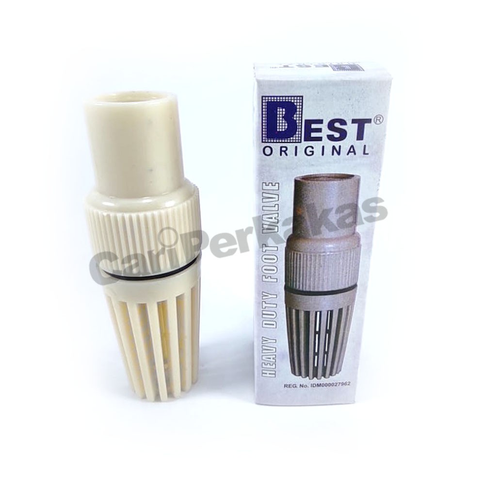 Jual Foot Klep BEST PVC Jumbo 3/4 inci - Foot Valve BEST Jumbo 3/4 ...
