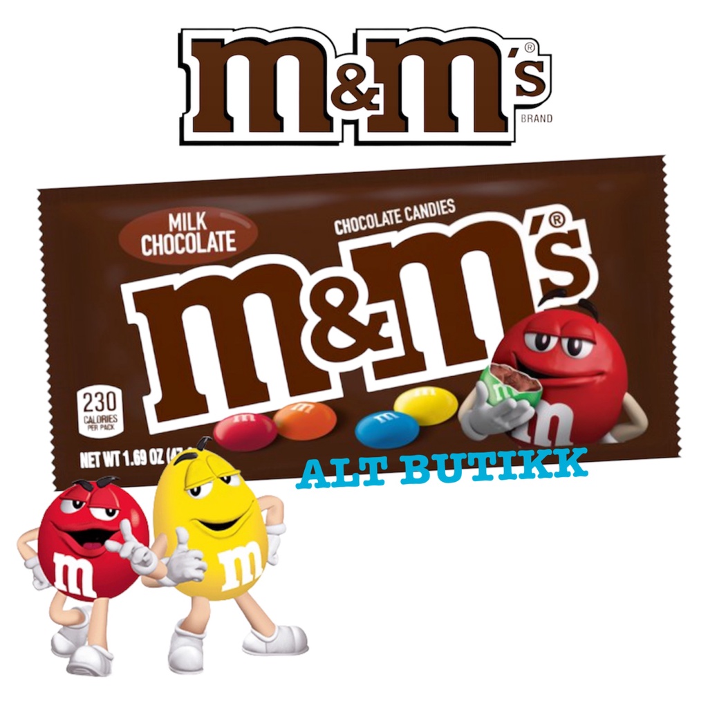 Jual M&M'S MILK CHOCOLATE CANDIES | M&M COKLAT | COKELAT MNM | Shopee ...