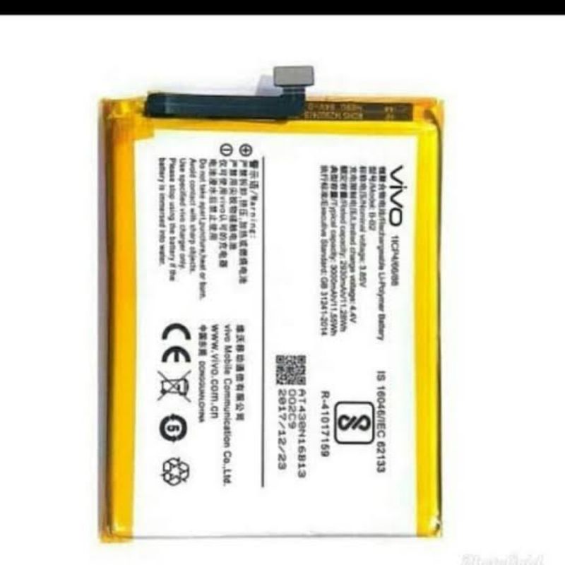 Jual Battery Vivo Y65/ Y66 / Y67 / V5 / V5S (Batt Baterai) | Shopee ...