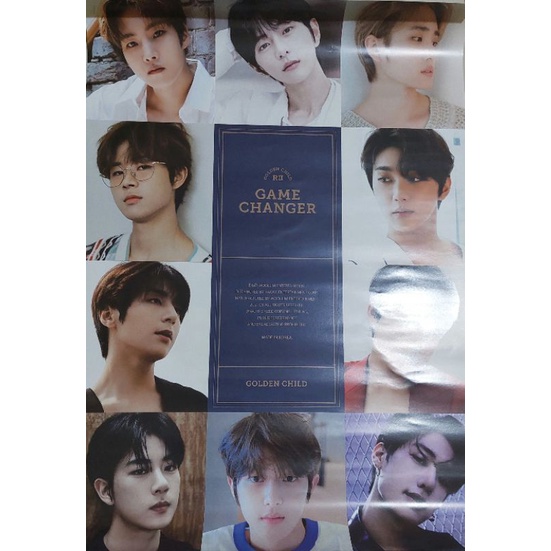 Jual Official Poster Golden Child 2nd Album C ver. - Game Changer ...