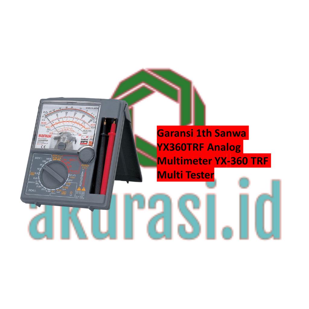 Jual YX360TRF Analog Multimeter YX-360 TRF Multi Tester Garansi 1th ...