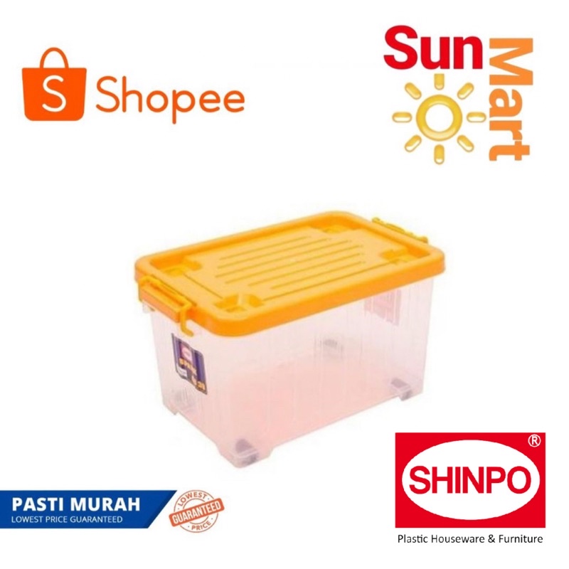 Jual Shinpo Container Box Kotak Penyimpanan CB 52 CARAVAN dengan roda ...