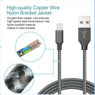 Jual KABEL DATA LIGHTNING IPHONE IPAD FAST CHARGING - 3Meter | Shopee ...