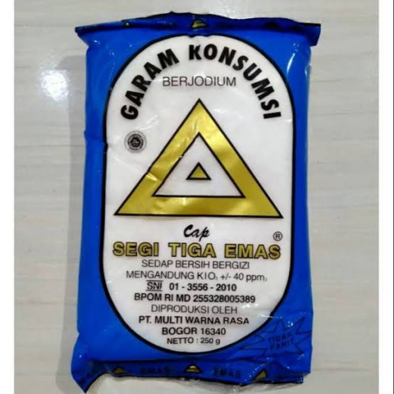 Jual Garam Dapur Garam Konsumsi/Garam Meja Halus Cap Segitiga Mas ...