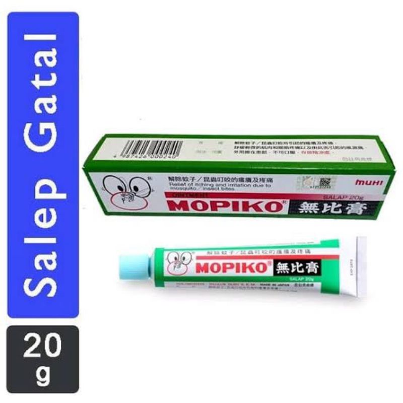 Jual Mopiko Ointment Japan Obat Salep Cream Gatal Kulit Bekas Gigitan ...
