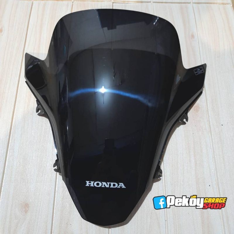Jual windshield pcx new 160 polos visor kaca depan PCX 160 original ...