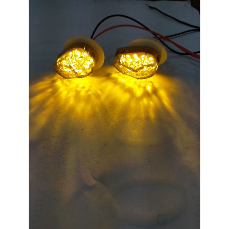 Jual LAMPU SEN TEMPEL OVAL MINI LED LAMPU SEN TEMPEL MINI FAIRING NINJA ...