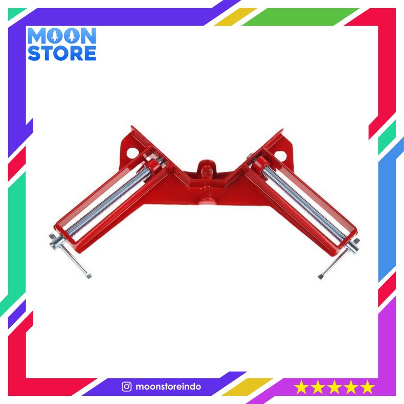 Jual CORNER CLAMP PENJEPIT SUDUT FRAME KACA KAYU ANGLE 90 DERAJAT MAX ...