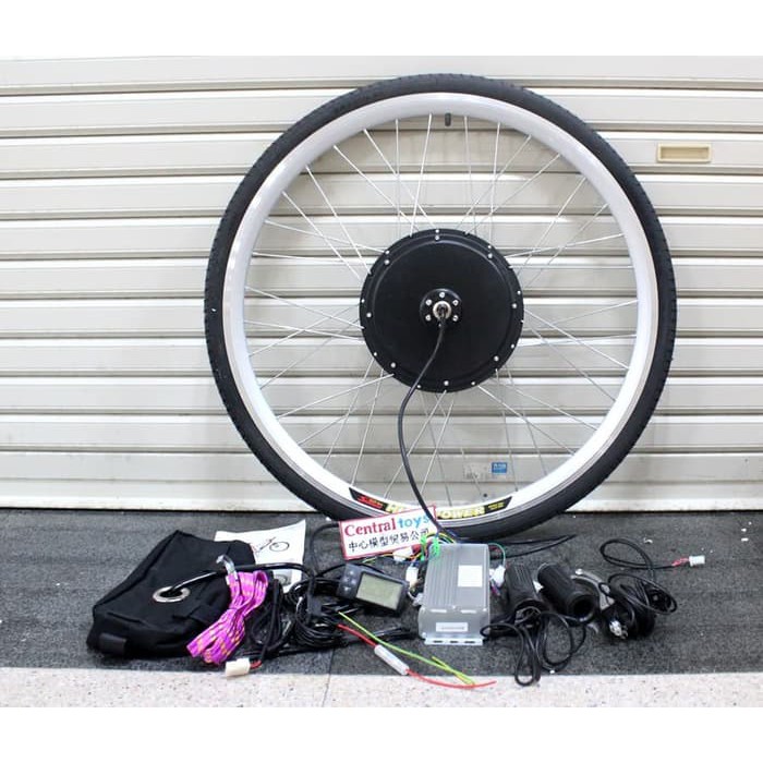 Jual KIT dinamo sepeda listrik 48V 1000W ban 28 x 1 1/2 sepeda onthel ...